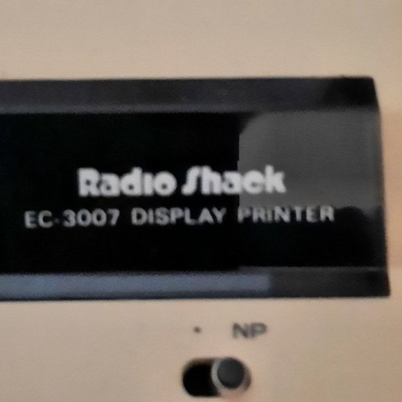 Radio Shack | Office | Vintage Radio Shack Ec307 Display Printer ...